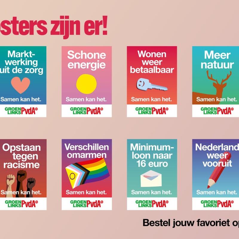 Poster TK23 | GroenLinks Leiden